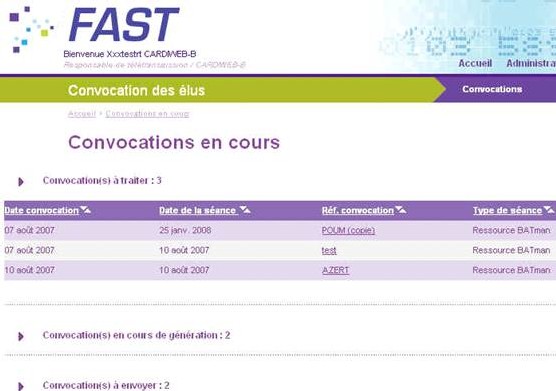 FAST lance son Service « Convocation des Élus » à l’occasion du Salon ...